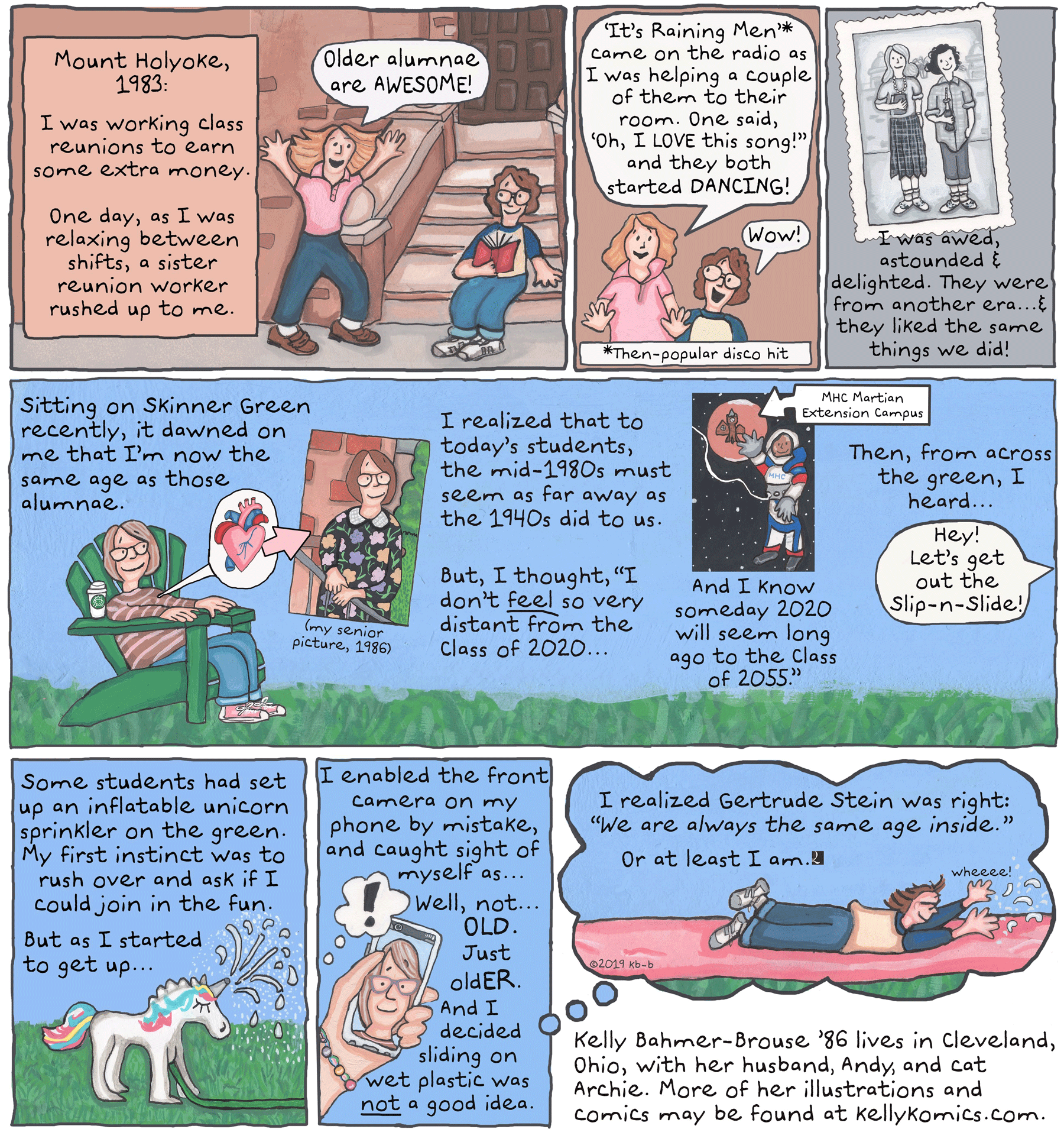 My Voice: Kelly Bahmer-Brouse ’86 on becoming an (older) alumna ...